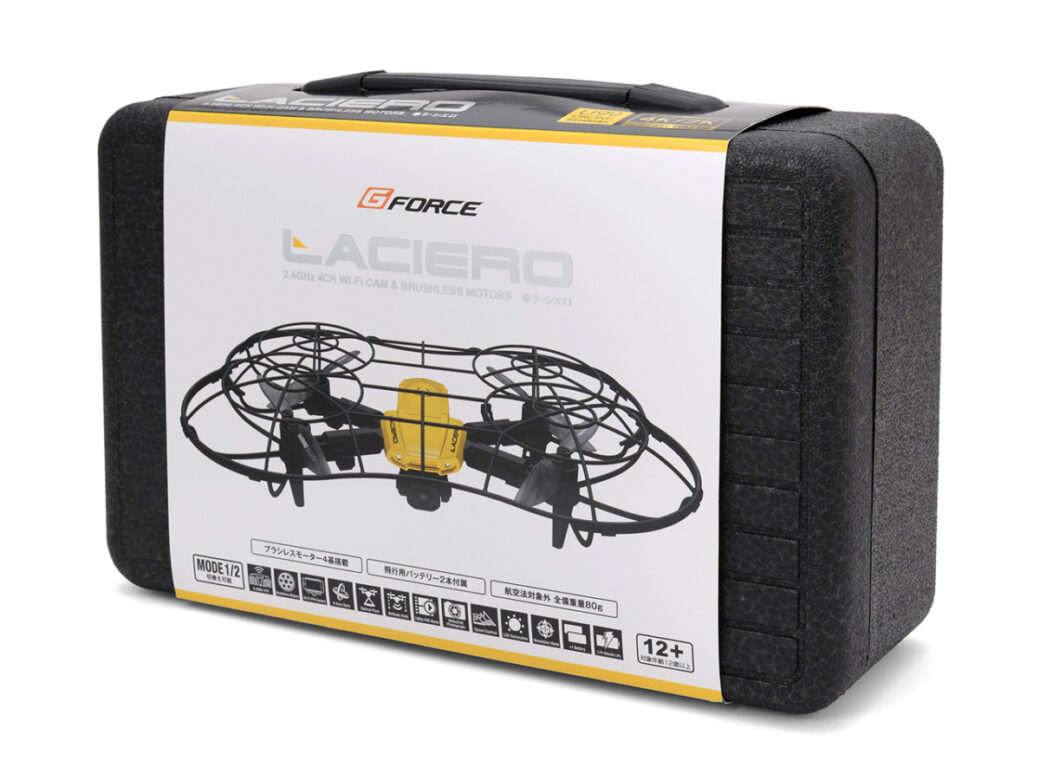 【空物100g未満】G-FORCE 2.4GHz 4ch Quadcopter LACIERO（ラ・シエロ） RTFセット GB040 | 福山ラジコンセンター | ラジコン販売専門店